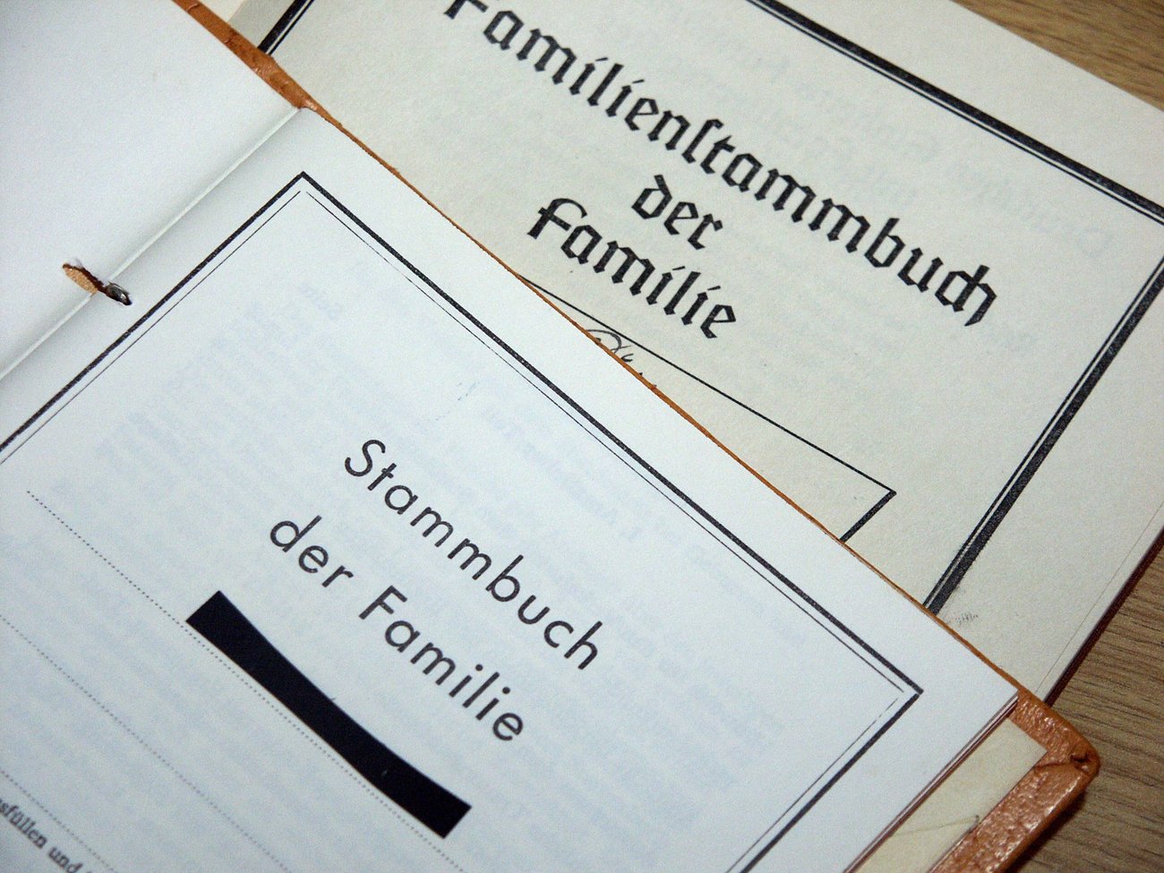 Familienstammbuch und Familienbuch: Was ist was?