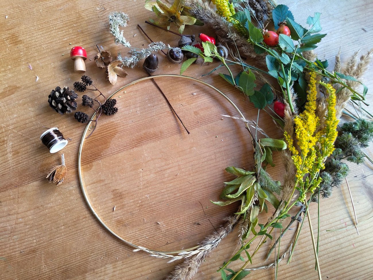 Wunderschone Herbstbasteln Mit Naturmaterial Ebenbild
