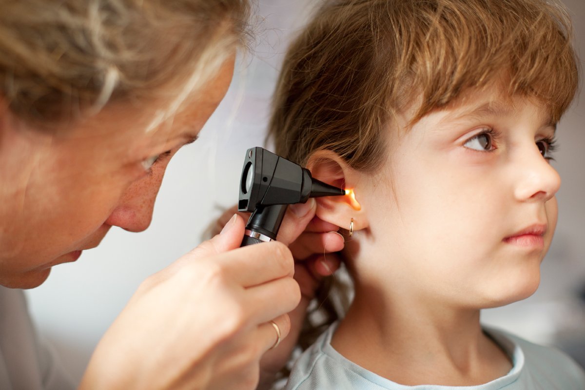 Paukenerguss beim Kind