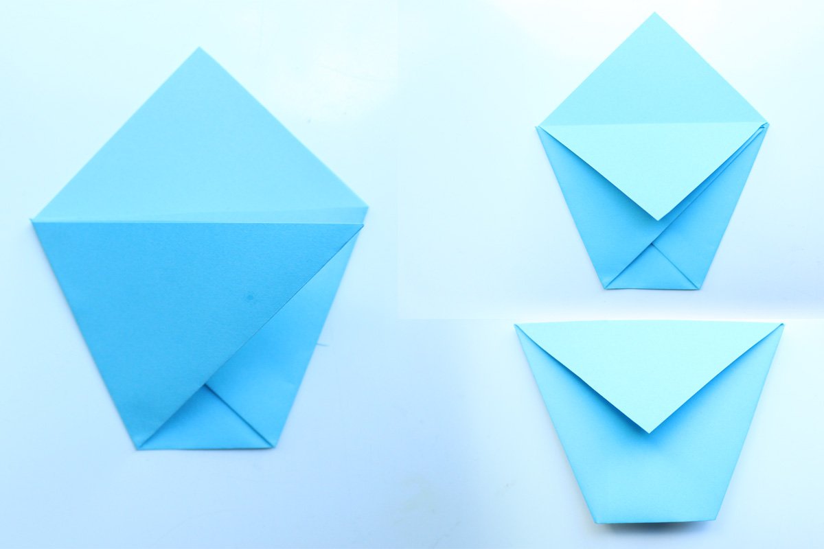 Beschäftigungs-Idee: Becher-Fang-Spiel aus Papier basteln