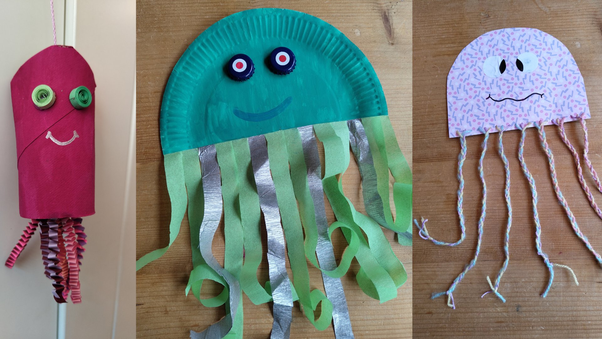 Quallen basteln: 5 kinderleichte und süße Anleitungen