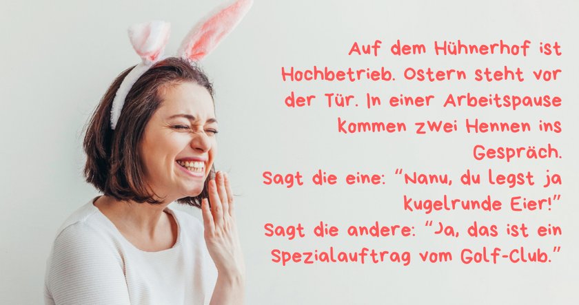 Osterwitze: Da lachen ganz bestimmt nicht nur die Hühner