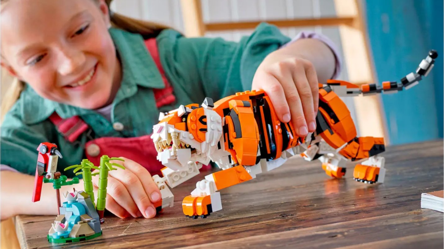 Für kleine Tier-Fans: Diesen LEGO-Tiger im coolen Set bekommt ihr bei ...