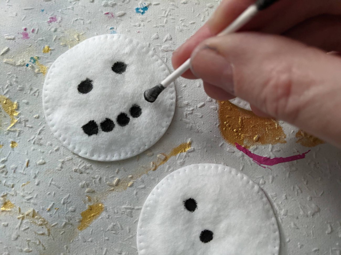 Kreativer Bastelspaß mit Wattepads: 7 Ideen, die ihr sofort ...