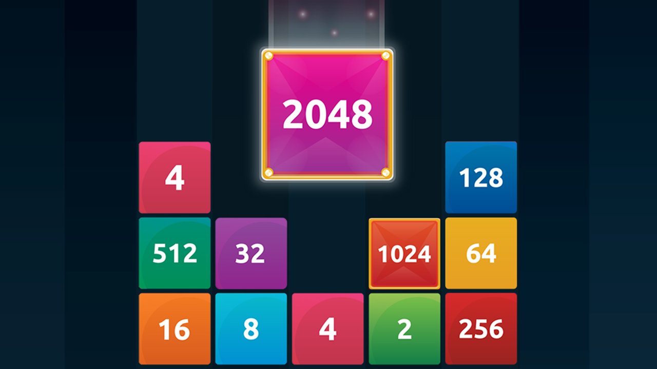 2048: X2 Merge Blocks - Mathe-Spielspaß für Familien