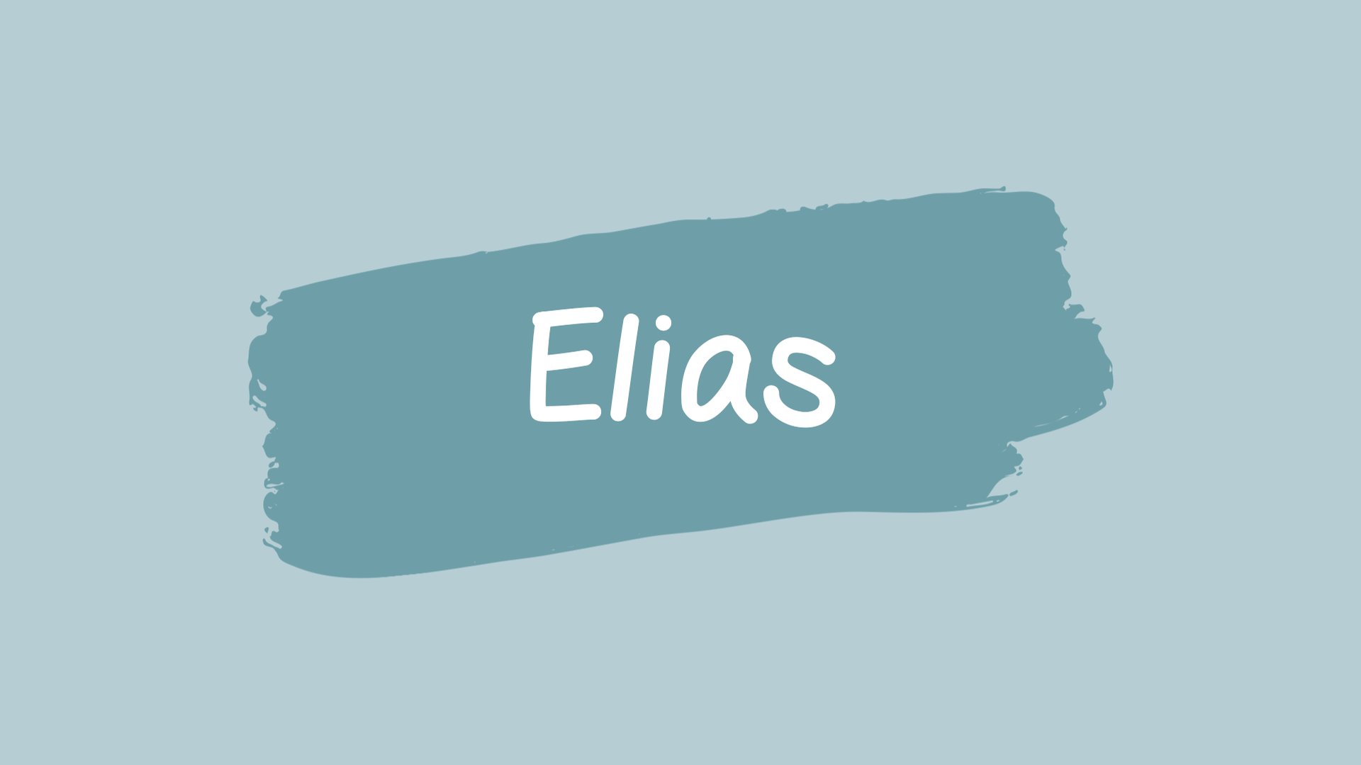 Elias – Das sind Bedeutung und Herkunft des Vornamens