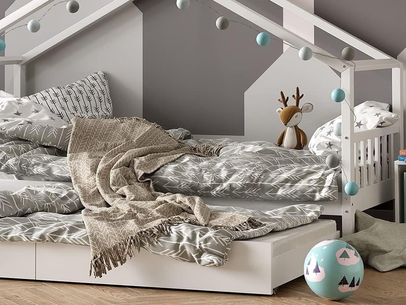 Fabelhafte Kinderbett Mit Ausziehbett Ikea Ebenbild