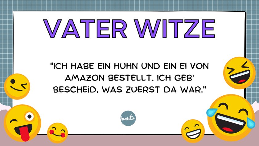 Skurrile Vater-Witze: 36 sehr lustige Dad-Jokes zum Kaputtlachen