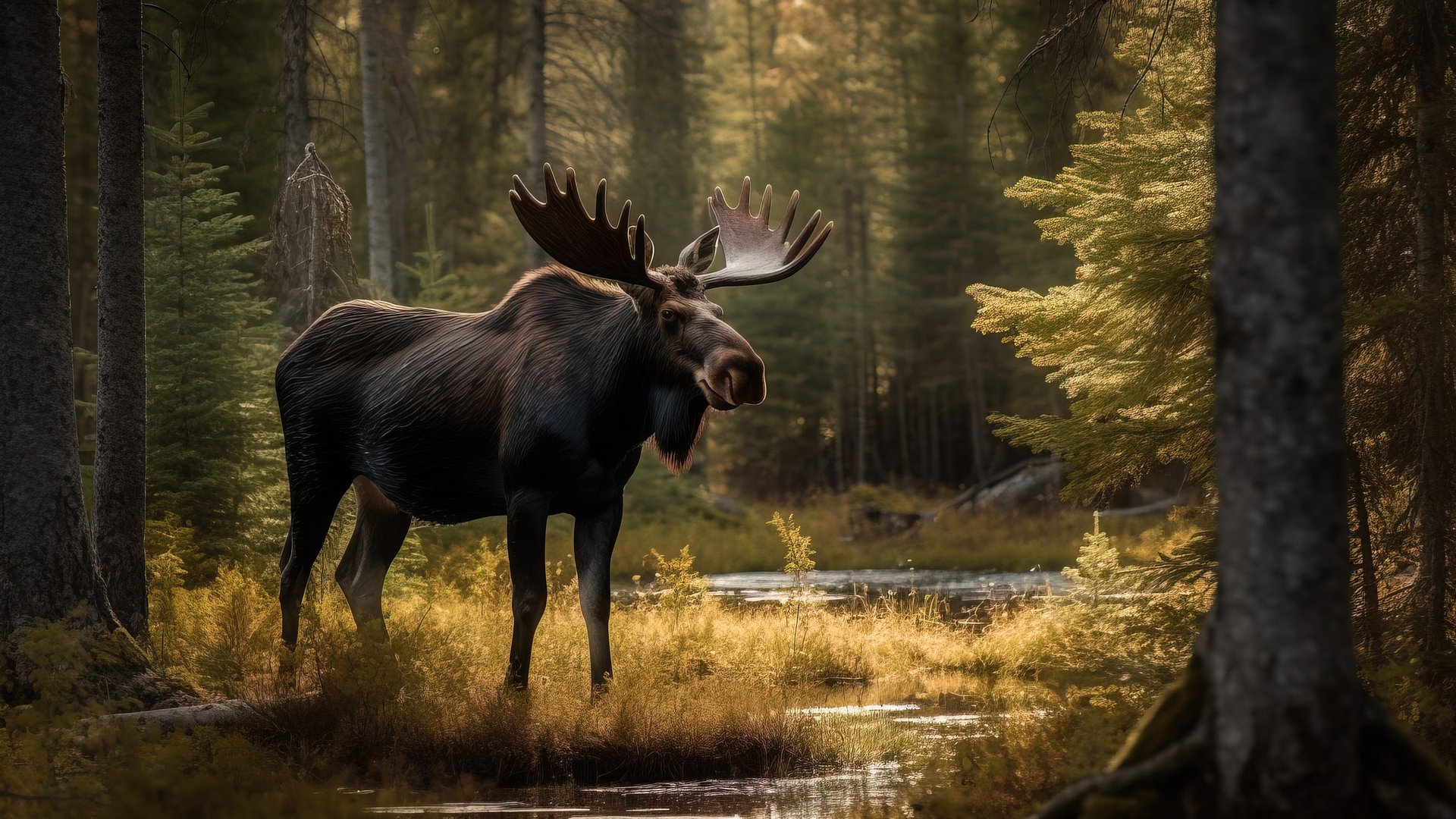 Für Kinder erklärt: Wie groß ist ein Elch?