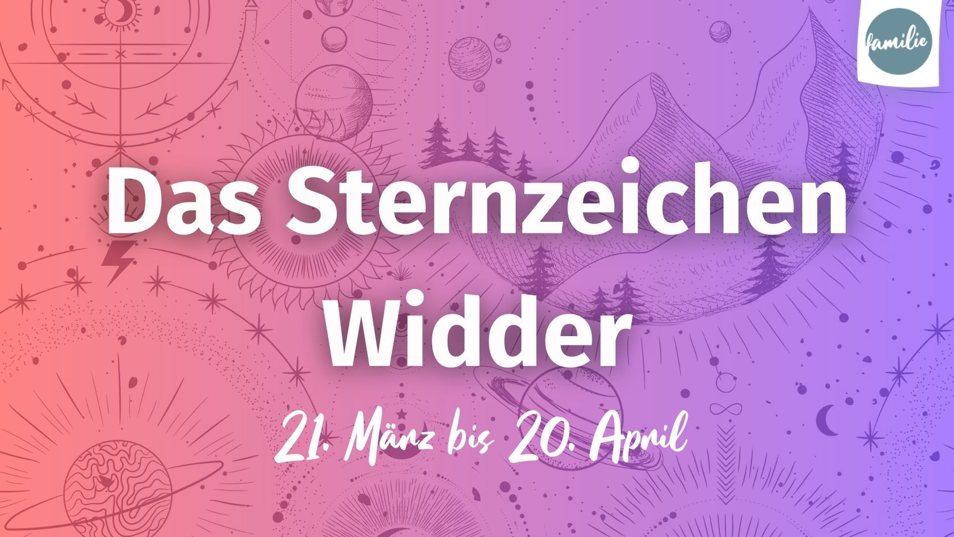 Das sind die typischen Eigenschaften des Sternzeichens Widder