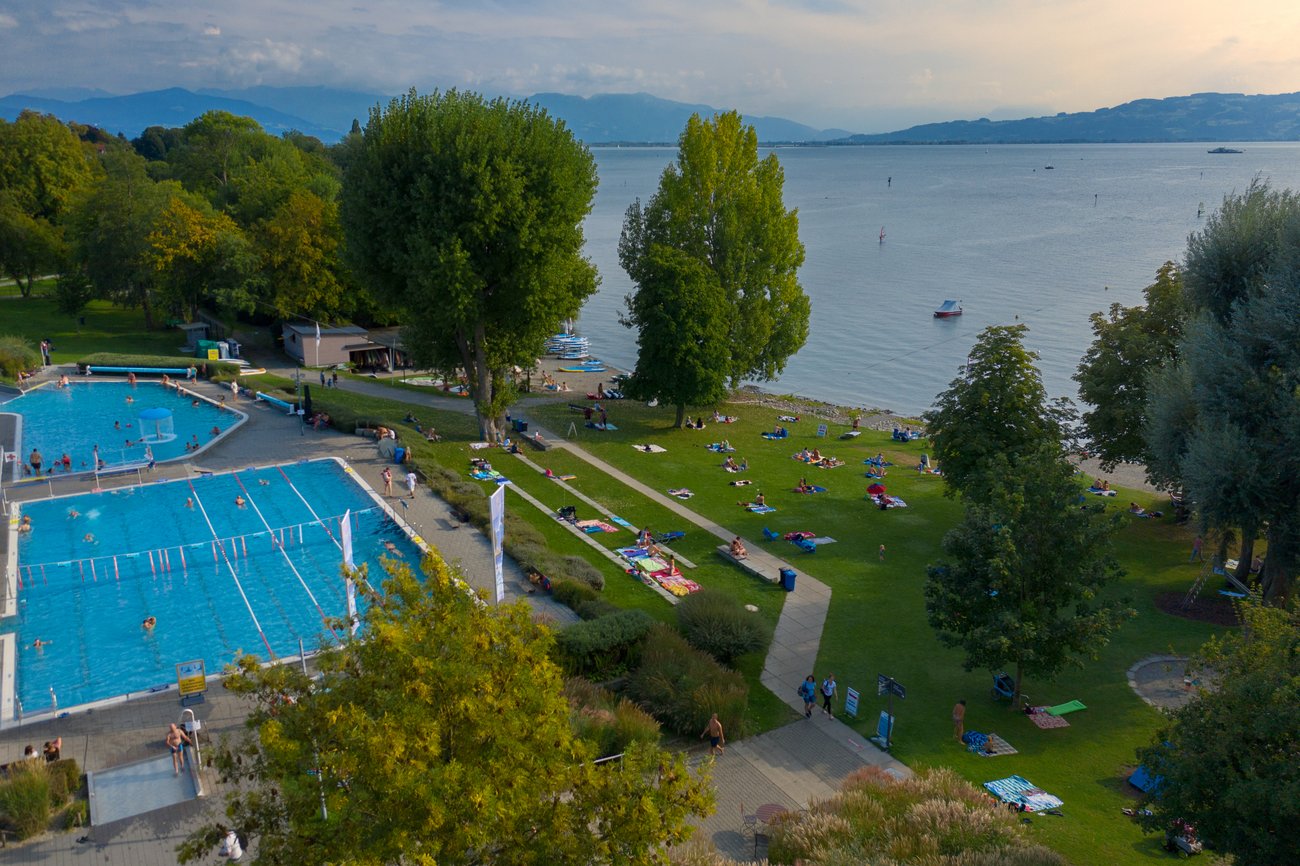 Die besten 23 Strände und Bäder am Bodensee für Kindern