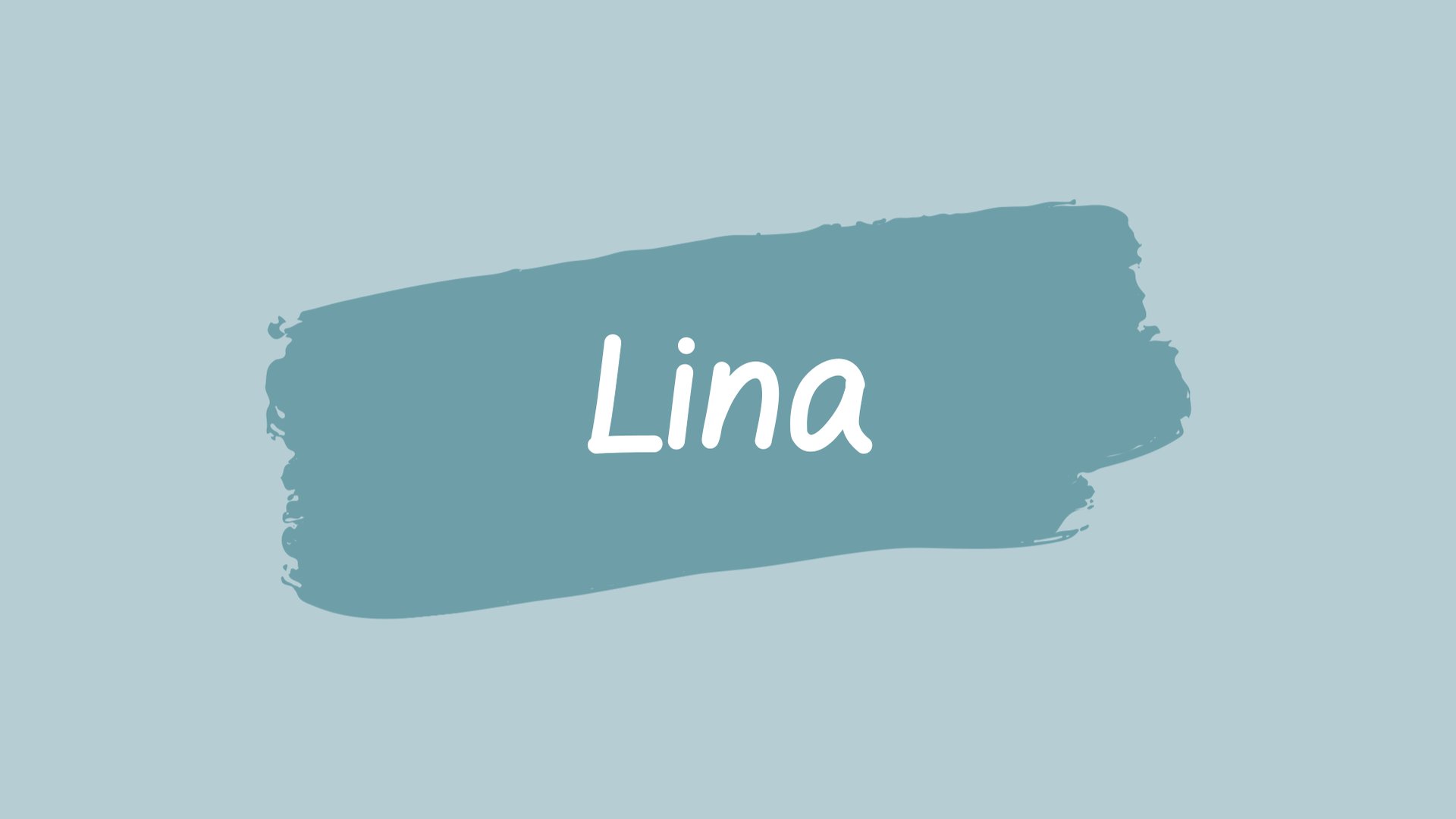 Lina – Herkunft und Bedeutung des Mädchennamens