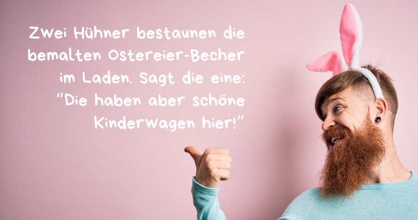 Osterwitze: Da lachen ganz bestimmt nicht nur die Hühner